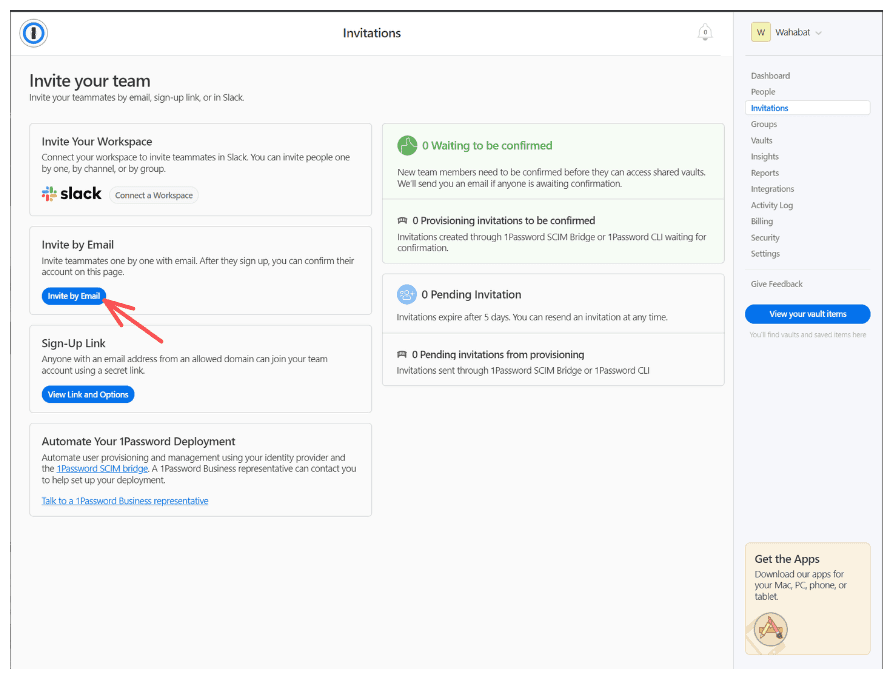 1Password Business Setup - Oneleet Docs